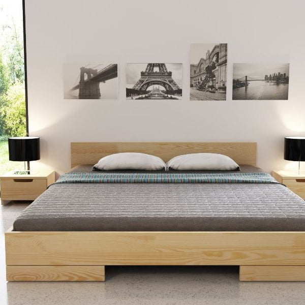 SPECTRUM Pine Bed - D40Studio