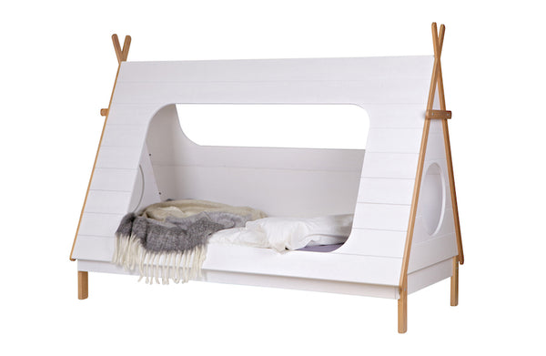 TIPI White Cabin Bed with Drawer 215CM - D40Studio