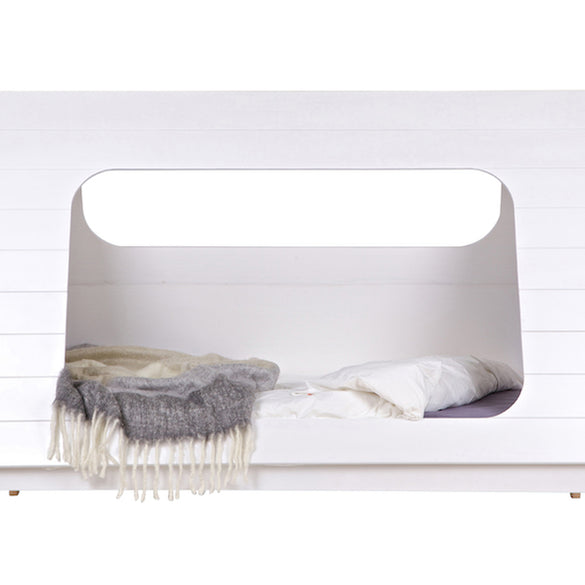 TIPI White Cabin Bed with Drawer 215CM - D40Studio