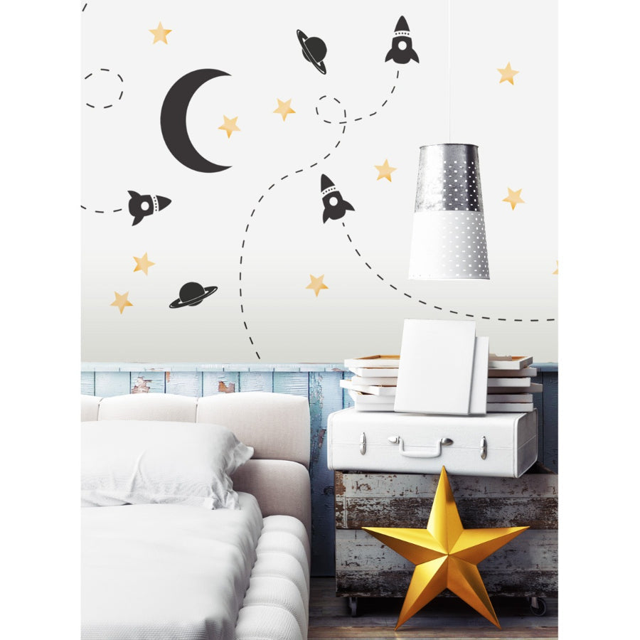 SPACE Exploration Wall Sticker Set - D40Studio