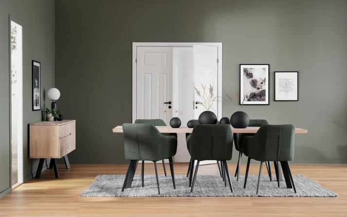 Rowico FRED Oak Dining Table 240CM – D40Studio