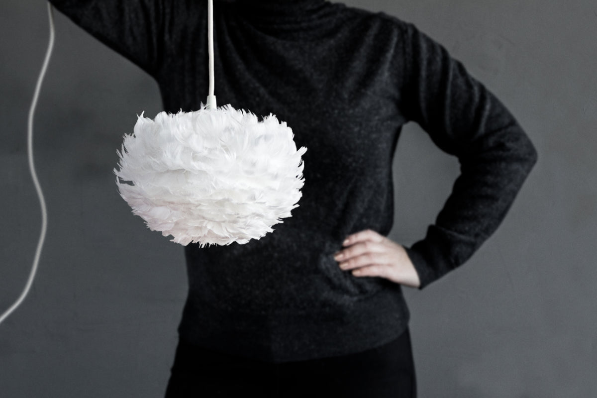EOS Pendant Light - White & Luxurious - D40Studio
